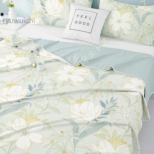 【サイズ】1枚の毛布：120*150cm 150*200CM 180*220cm ポイント紹介：★おしゃれなガーゼケット、ふわふわで滑らかな肌触りです。そっと撫でただけでその違いを感じていただけます。★★想像以上の柔らかさと厚地、夏でも使え...