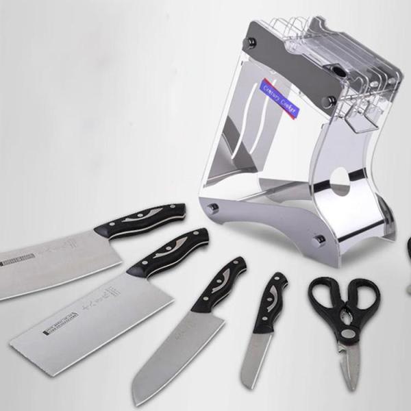 ■品名：包丁スタンド ■素材：アクリル■カラー：全1色■サイズ：写真参考包丁スタンド おしゃれ ナイフスタンド 包丁立て キッチンナイフ ハサミスタンド キッチン 収納 調理小道具たて 包丁 スタンド ナイフ 収納 ケース シンプル ナイフ...