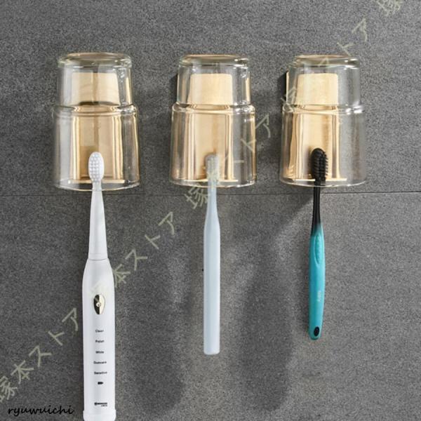 商品の説明歯ブラシスタンド ホルダー 洗面台収納家族のトイレタリーを組み込む問題を解決するための製品のセット◆材質：プラスチック、アルミニウム素材◆カラー：写真通り◆サイズ：歯ブラシホルダー=5.5*8*7cm。注意：デザイン1、2、3、4...