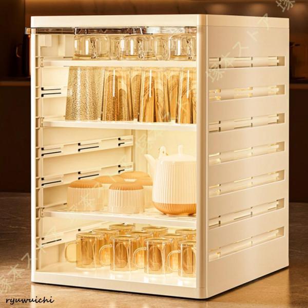 商品の説明材質：プラスチック、PPサイズ：A=32.5*39.5*36cm（2段）。B=32.5*39.5*36cm（3段）。C=32.5*39.5*36cm（4段）。注意：製品はカップホルダーのみで、カップは含まれていません！便利な使用と...