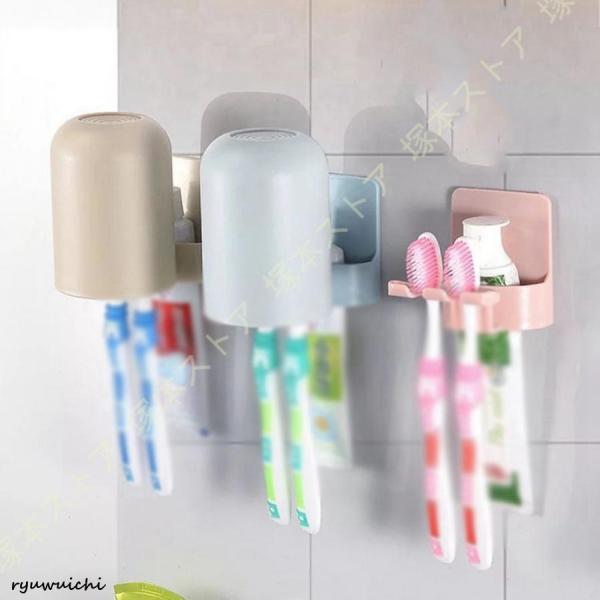 商品の説明◆材質：プラスチック素材◆カラー：写真通り◆サイズ：歯ブラシホルダー=6.7*7.5*7.5cm。A=4個入り、B=3個入り、C=2個入り、D=1個入り。カップは耐久性があり、落下防止で、非常に丈夫です。製品図を見てください！收納...