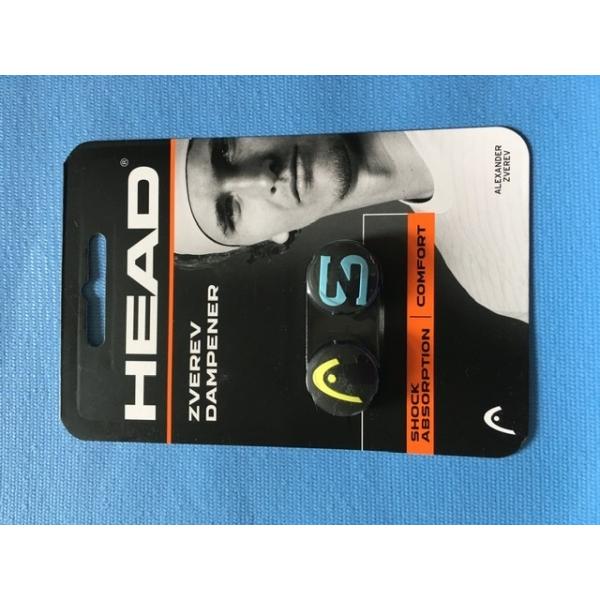 サーシャ・ズべレフのパーソナルロゴ(SZマーク)が入ったソフトシリコン素材のダンプナー。