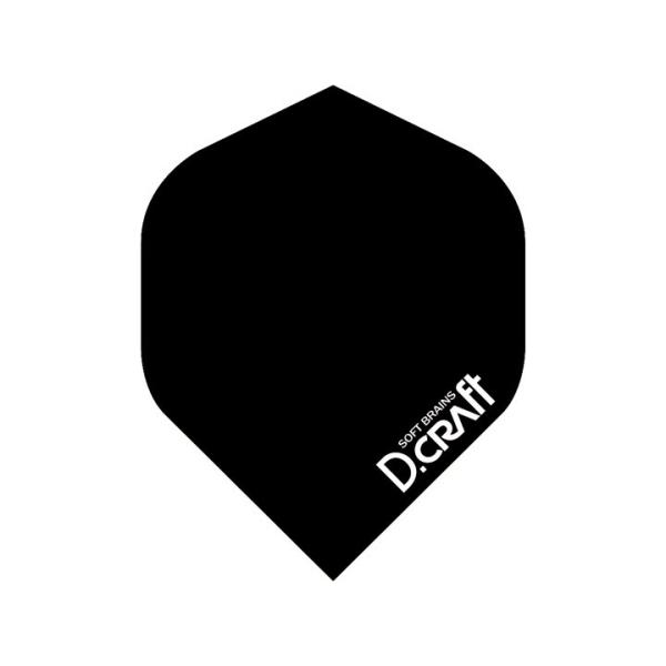 D.craft フライトD.craftのロゴをワインポイントに載せたシンプルなフライト。フライトの形状によってダーツの飛び方も変わってきます。自分に合ったフライト形状を探してみては?厚さ100ミクロン素材PP(ポリプロピレン)【スペック】フ...