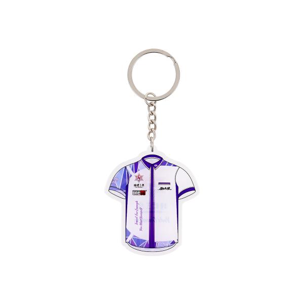 Darts Studio Macau player goods DSM uniform key chain Yuki Onodera Modelサイズ:6cm X 6cm