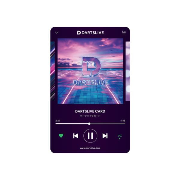 DARTSLIVE CARDダーツライブ社が提供しているダーツマシン「DARTSLIVE」「DARTSLIVE2」「DARTSLIVE3」の専用ICカードです☆プレーヤーの成績を保存できちゃいますので1枚は必需品ですね!※「DARTSLIV...