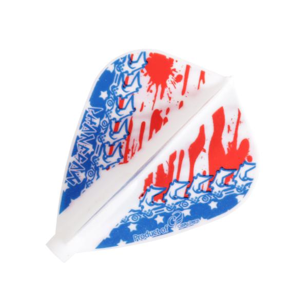 Fit Flight Joseph Chaney Model ver.2 KiteJoseph Chaney選手のコラボフライト第二弾!ニックネームの「the Chainsaw」にちなんだチェーンソーデザインをアメリカ国旗と同じカラーリング...