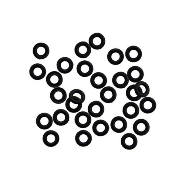 o-ringsシャフトのゆるみを防止するゴム製のリングです。30ピース入り。