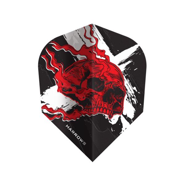 Harrows HEAVY METAL【スペック】形状:シェイプ厚さ:100ミクロン仕様:通常のフライト個数:3枚