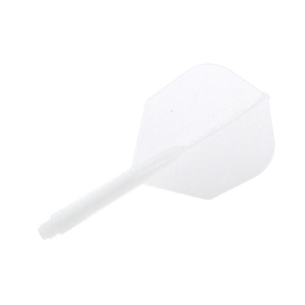 ついにシェイプで登場!従来のスタンダード形状のものより、厚さを0.2mm増し、耐久性をUP!シャフトとフライトを一体成型した新感覚ダーツアクセサリーフライトが外れないように、リングや穴あけ加工のフライトを使用するプレーヤーを多く見かけます。...