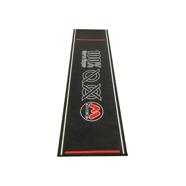 Medalist International XOXO Original Darts Matダーツマシンの前に敷いて跳ね返ったダーツの破損を防ぎ、床の傷つきを軽減するためのダーツマット。・サイズ 約2450mm×約750mm・素材 100%...