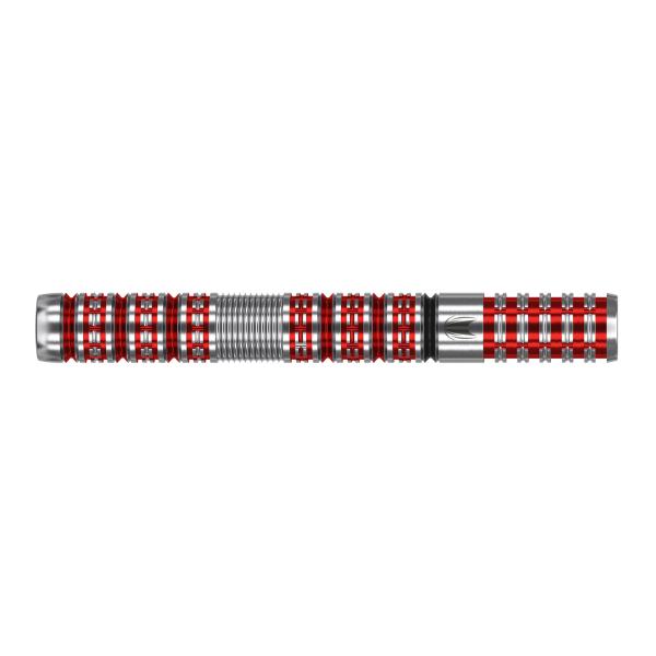 Target Hema 10 90% Tungsten 18g Soft Tip DartsバレルデザインはCNCフライス加工とラジアルカットの組み合わせで形成。挑戦的な赤と黒のパフォーマンスコーティングを選択。あらゆるテクニックや投げ方に...