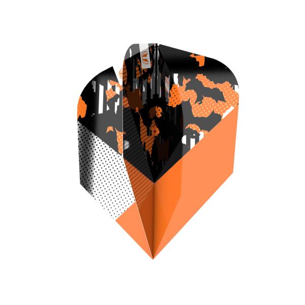 TARGET RAYMOND VAN BARNEVELD BLACK &amp; ORANGE PRO.ULTRA TEN X FLIGHTプレイヤーをイメージしたデザインがプリントされたPRO. ULTRA フライトが登場!同時発売のVA...