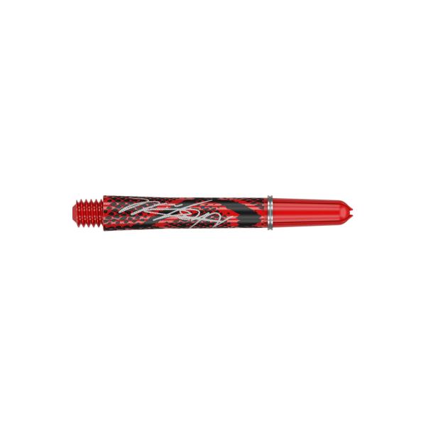 TARGET NATHAN ASPINAL BLACK &amp; RED SHAFTPRO GRIP SHAFTに新たなラインアップとして ICON シリーズが登場!プレイヤーをイメージしたデザインとサインがシャフト全面にプリント。同時発...