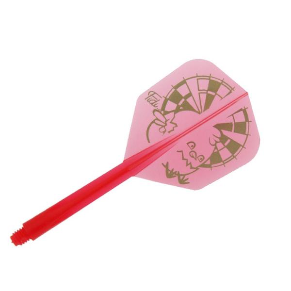 CONDOR(コンドル)フライト シャフト一体型フライト Fidel Corral Martin選手モデル【Chick -チック-】■スペック規格:コンドルフライト形状:スモールシャフト部分の長さ:S 21.5mm/M 27.5mm/L 3...