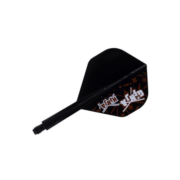 CONDOR AXE Matt Campbell Model GINJA NINJA BLACK■スペック規格:コンドルフライト形状:スタンダードシャフト部分の長さ:S 21.5mm/M 27.5mm/L 33.5mm(ネジ山含まず)個数:...