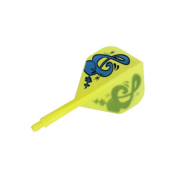 CONDOR AXE MUSICAL NOTE Shota Sosogi Model■スペック規格:コンドルフライト形状:スタンダードシャフト部分の長さ:S 21.5mm/M 27.5mm/L 33.5mm(ネジ山含まず)個数:3枚(1セッ...