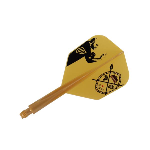 CONDOR AXE AFRICAN WARRIOR Inspiration4 Devon Petersen Model■スペック規格:コンドルフライト形状:スモールシャフト部分の長さ:S 21.5mm/M 27.5mm/L 33.5mm(...