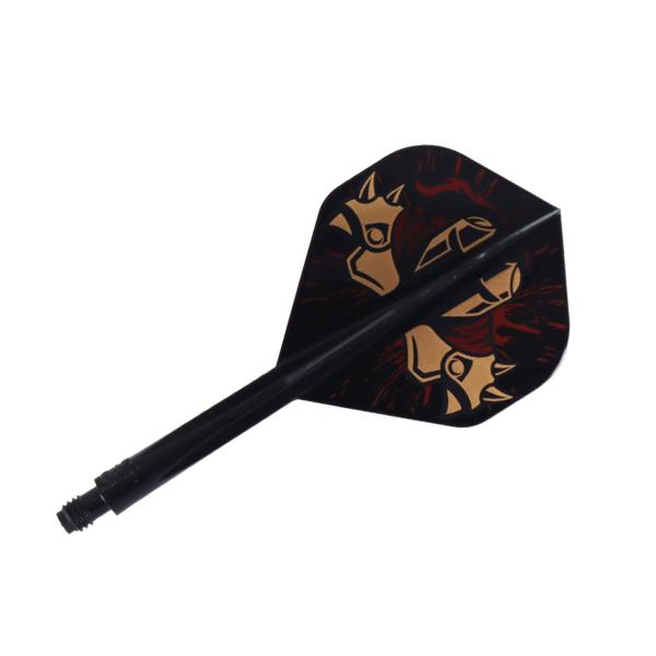 CONDOR AXE THE CONQUEROR Adrian Gray Model■スペック規格:コンドルフライト形状:スタンダードシャフト部分の長さ:S 21.5mm/M 27.5mm/L 33.5mm(ネジ山含まず)個数:3枚(1セッ...