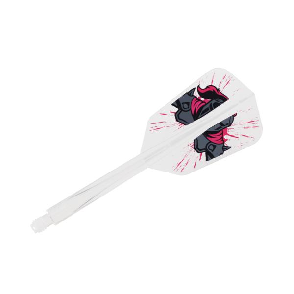 CONDOR AXE THE CONQUEROR Adrian Gray Model■スペック規格:コンドルフライト形状:ウイングスリムシャフト部分の長さ:S 21.5mm/M 27.5mm/L 33.5mm(ネジ山含まず)個数:3枚(1セ...