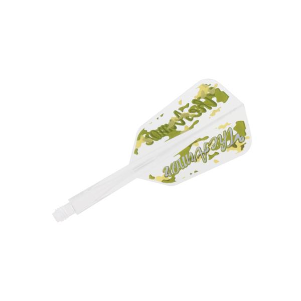 CONDOR AXE The Armor WING SLIM Takayuki Masatsu Model■スペック規格:コンドルフライト形状:ウイングスリムシャフト部分の長さ:S 21.5mm/M 27.5mm/L 33.5mm(ネジ山含...