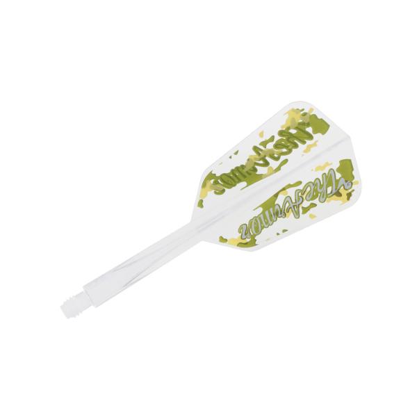 CONDOR AXE The Armor WING SLIM Takayuki Masatsu Model■スペック規格:コンドルフライト形状:ウイングスリムシャフト部分の長さ:S 21.5mm/M 27.5mm/L 33.5mm(ネジ山含...