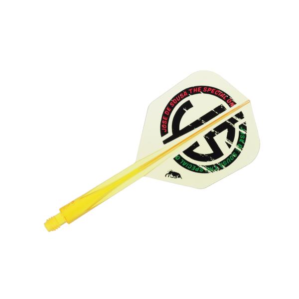 CONDOR AXE SPECIAL ONE3 Jose De Sousa Model■スペック規格:コンドルフライト形状:スモールシャフト部分の長さ:S 21.5mm/M 27.5mm/L 33.5mm(ネジ山含まず)個数:3枚(1セット...