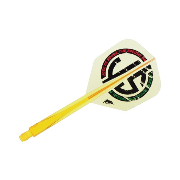 CONDOR AXE SPECIAL ONE3 Jose De Sousa Model■スペック規格:コンドルフライト形状:スモールシャフト部分の長さ:S 21.5mm/M 27.5mm/L 33.5mm(ネジ山含まず)個数:3枚(1セット...