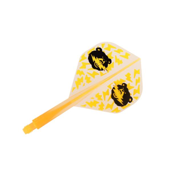 CONDOR AXE Black Bear Miyu Miyawaki Model■スペック規格:コンドルフライト形状:スタンダードシャフト部分の長さ:S 21.5mm/M 27.5mm/L 33.5mm(ネジ山含まず)個数:3枚(1セット...