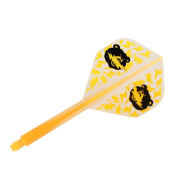 CONDOR AXE Black Bear Miyu Miyawaki Model■スペック規格:コンドルフライト形状:スタンダードシャフト部分の長さ:S 21.5mm/M 27.5mm/L 33.5mm(ネジ山含まず)個数:3枚(1セット...