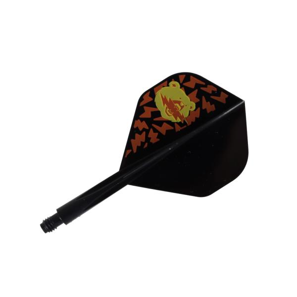 CONDOR AXE Black Bear Miyu Miyawaki Model■スペック規格:コンドルフライト形状:スタンダードシャフト部分の長さ:S 21.5mm/M 27.5mm/L 33.5mm(ネジ山含まず)個数:3枚(1セット...