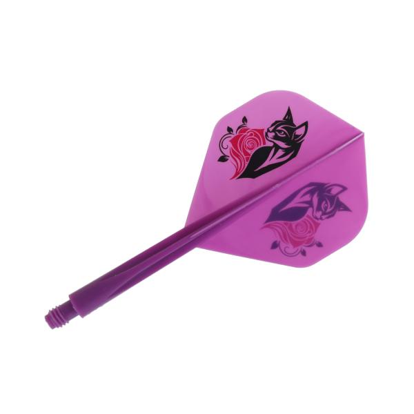 CONDOR AXE BLACK CAT Natsumi Iwata Model■スペック規格:コンドルフライト形状:スタンダードシャフト部分の長さ:S 21.5mm/M 27.5mm/L 33.5mm(ネジ山含まず)個数:3枚(1セット)...