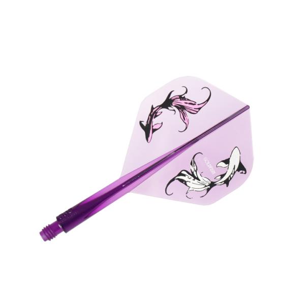 CONDOR AXE GOLDFISH Natsumi Iwata Model■スペック規格:コンドルフライト形状:スタンダードシャフト部分の長さ:S 21.5mm/M 27.5mm/L 33.5mm(ネジ山含まず)個数:3枚(1セット)-...