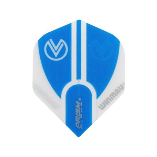 Winmau PRISM ALPHA FLIGHTVincent Van Der Voort厚さ:100ミクロン【スペック】フライト仕様:通常のフライトフライト形状:スタンダード個数:3枚