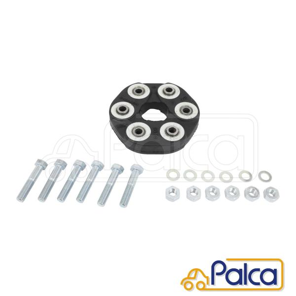 プロペラシャフトのジョイントディスクです。【ご注意】フレックスディスクはモデルにより・FRONT（ミッション側）とREAR（デフ側）が同一部品・FRONT（ミッション側）とREAR（デフ側）が異なる部品の２つのタイプがあります。●　対象純正...