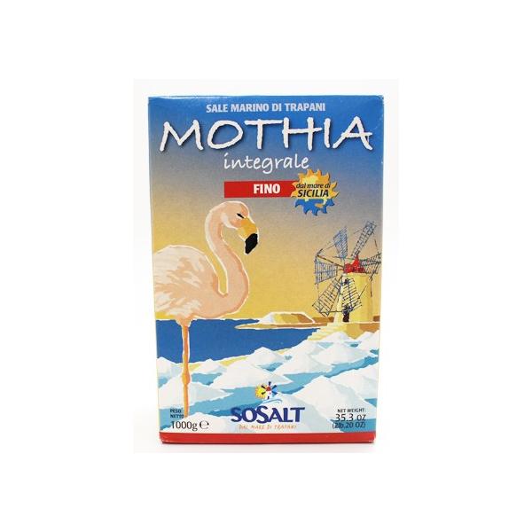 ※24個まで1個口分の送料で発送可能です。“モティア”はトラパニとマルサラの間に浮かぶ小さな島の名前で、パッケージにあるフラミンゴが飛んでくることでも知られる美しい場所です。インテグラーレ（無精製）のまま、天日で干し上げただけの天然海塩です...