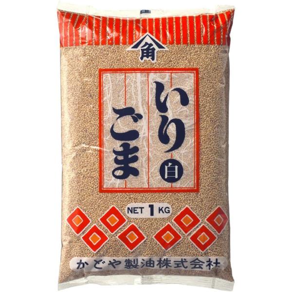 ※12袋まで1個口分の送料で発送可能です。ふっくらと香ばしく煎り上げた、かどやのいりごま。良質な白ごまを水洗いし、ふっくらと香ばしく煎り上げました。【使用例】菓子類、タレなどに。