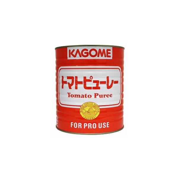 カゴメ トマトピューレー 1号缶（3,000g）は、世界各地から厳選した完熟トマトを贅沢に使用し、生トマトの約3倍に濃縮したプロ仕様のトマトピューレーです。あえて味付けをしていないため、トマト本来の豊かな風味と自然な酸味がそのまま生きていま...