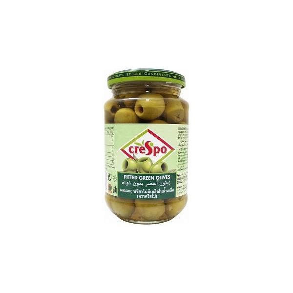 スペインの温暖な気候と肥沃な土壌で、太陽の光をいっぱい浴びて育ったオリーブです。種抜きなので、刻んでソースの具材として使用したりと幅広くお使いいただけます。 内容量：内容総量 333g、固形量 160g名称：グリーンオリーブ・水煮原材料：オ...