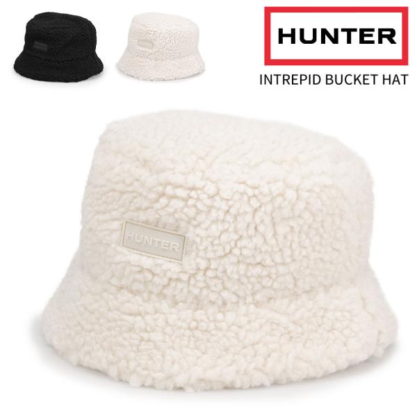 ■HUNTER/ハンター■INTREPID BUCKET HAT/イントレピッド コージー バケットハットもこもことしたボア素材を使用したハット。フロントに同系色のHUNTERロゴをあしらいアクセントに。シンプルなデザインでユニセックスでお...