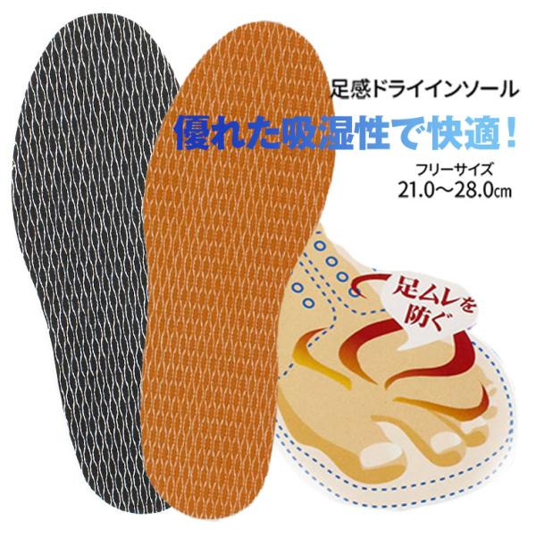 コロンブス/足感ドライインソール足感ドライインソールは通気性を高めた３層構造により、靴の中をいつもドライに保つ、足ムレ防止効果に優れた快適インソールです。また抗菌・防臭効果で雑菌や臭いの元となる菌を抑えますので靴の中はいつも清潔です。ポイン...