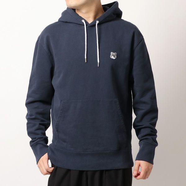 MAISON KITSUNE メゾンキツネ パーカー GREY FOX HEAD PATCH MAISON KITSUNE メゾンキツネ パーカー GREY FOX HEAD PATCH