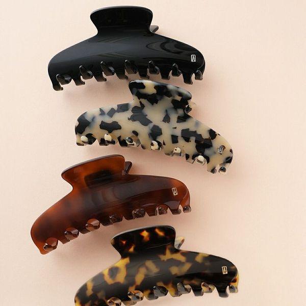 ALEXANDRE DE PARIS アレクサンドル ドゥ パリ ヘアクリップ ACCL-7706 レディース 髪留め ヘアアクセサリー ロゴ カラー5色 ヘアクリップ/【2025年秋冬新作】