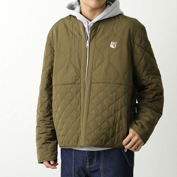 MAISON KITSUNE メゾンキツネ ブルゾン QUILTED BLOUSON WITH MAISON KITSUNE メゾンキツネ ブルゾン QUILTED BLOUSON WITH