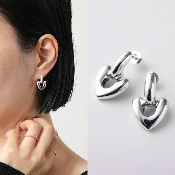 ANNIKA INEZ アニカイネズ ピアス Heart Drop Earrings Sml E966-SML レディース ハート アクセサリー silver925 シルバー925 シルバー /【2026年春夏新作】【dc_kikaku】