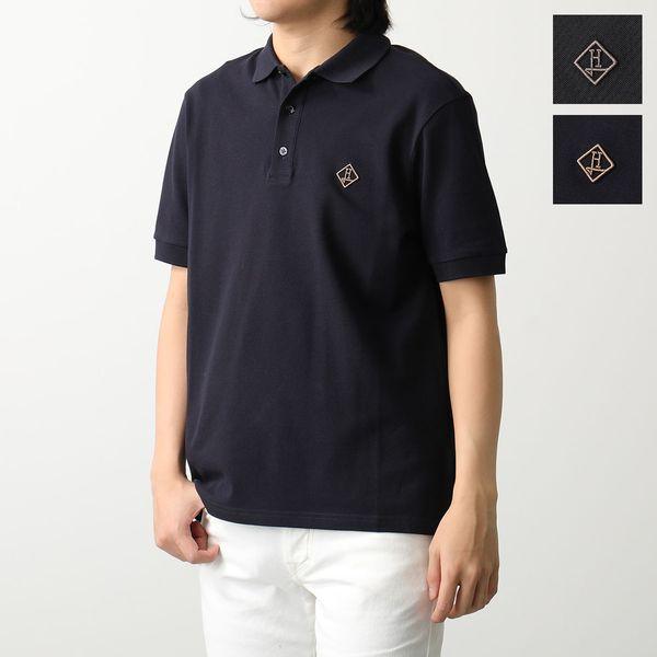 HERNO】サマーニットポロシャツ|長袖 HERNO】サマーニットポロシャツ|長袖