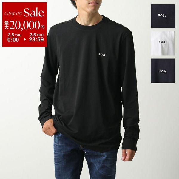 HUGO BOSS ヒューゴボス 長袖 Tシャツ 50506365 10256064 メンズ ロンT カットソー ロゴ クルーネック ストレッチ コットン混紡 カラー4色 丸首 Tee Long/【2025年秋冬新作】【dc_kikaku】