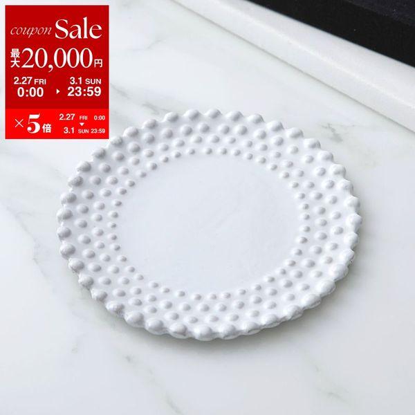 Astier de Villatte アスティエ・ド・ヴィラット ソーサー Adelaide Saucer(Tea Cup) SSCADL3 陶器 食器 小皿 プレート 【返品交換不可】 /