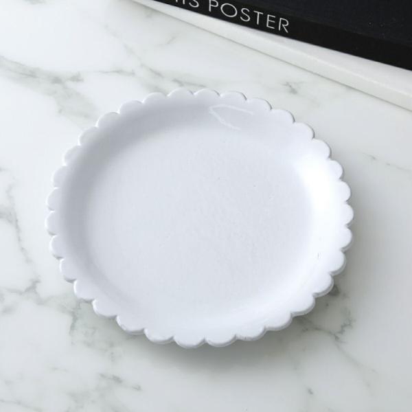 Astier de Villatte アスティエ・ド・ヴィラット デザートプレート Daisy Dessert Plate ASPDSY1 陶器 食器 皿 【返品交換不可】 デイジーデザートプレート/