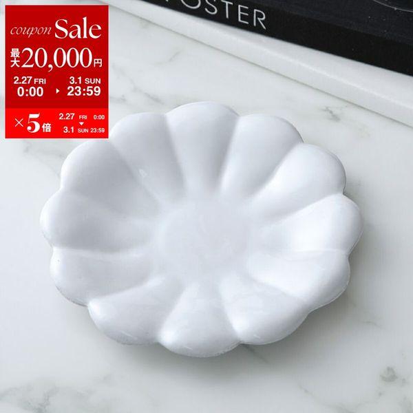 Astier de Villatte アスティエ・ド・ヴィラット ソーサ― Marguerite Saucer SSCMRG2 陶器 食器 小皿 マーガレット 花 フラワー【返品交換不可】 /