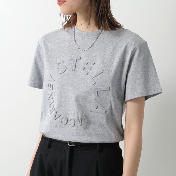 STELLA McCARTNEY KDS ステラマッカートニー キッズ Tシャツ TV8P41 Z0434 レディース ガールズ 半袖 カットソー コットン ロゴT 809 【大人もOK】TV8P41Z0434809 クルーネック 丸首 女...